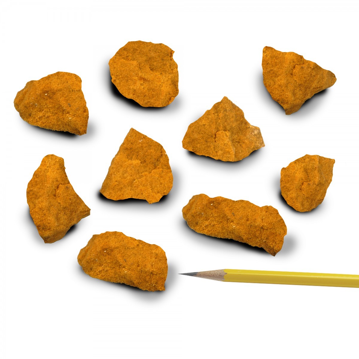 Sandstone, Yellow, Medium-Grained - Rocks & Minerals - Earth & Space ...