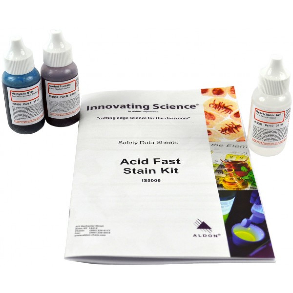 Acid Fast Stain Chemicals