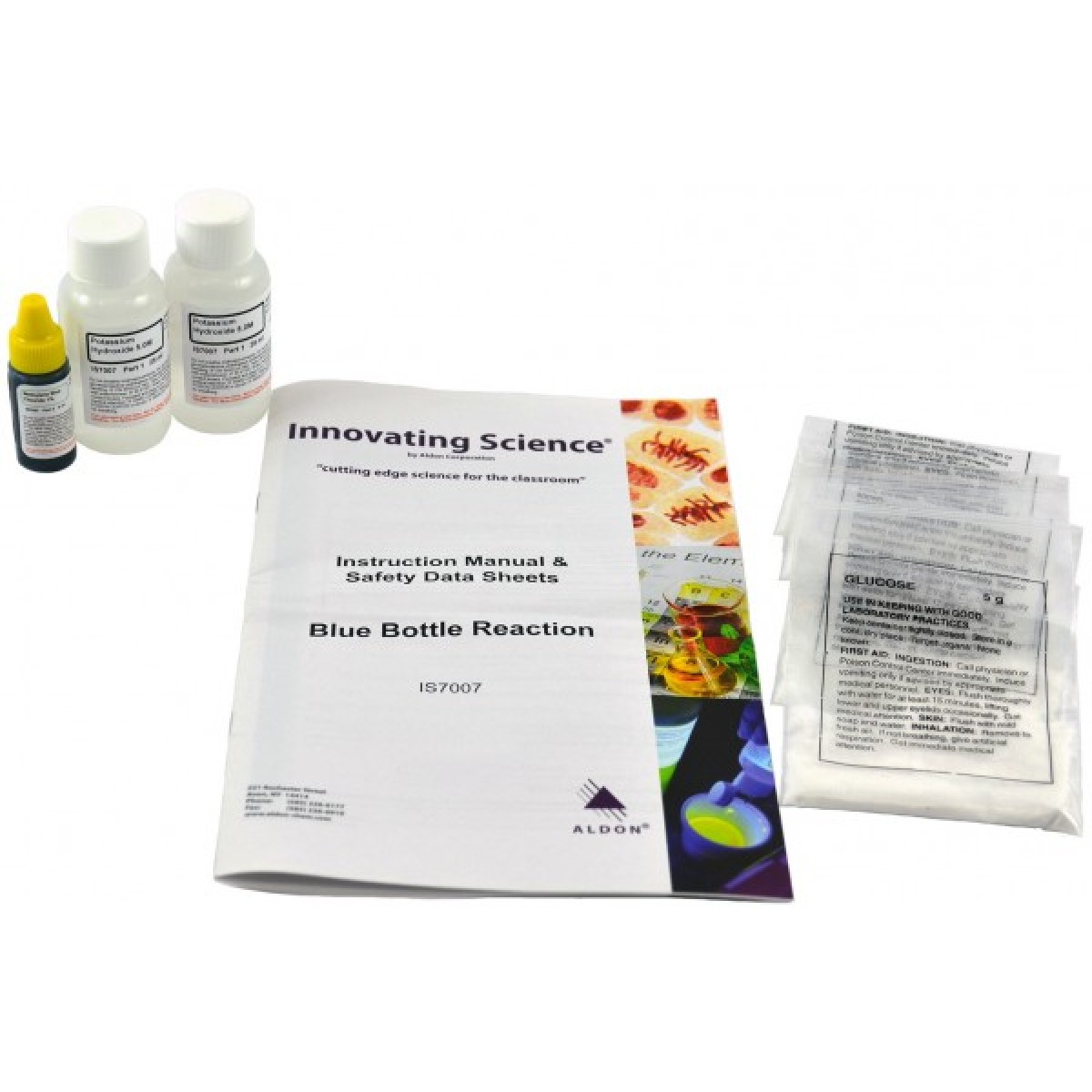 Blue Bottle Reaction Demonstration Kit