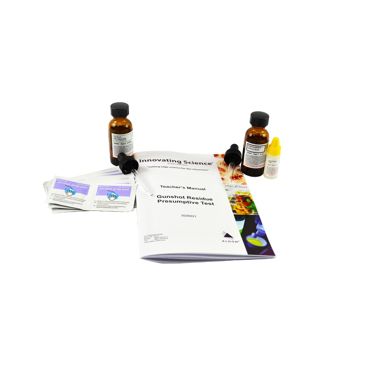 Gun Shot Residue Presumptive Test Kit - Forensic Science