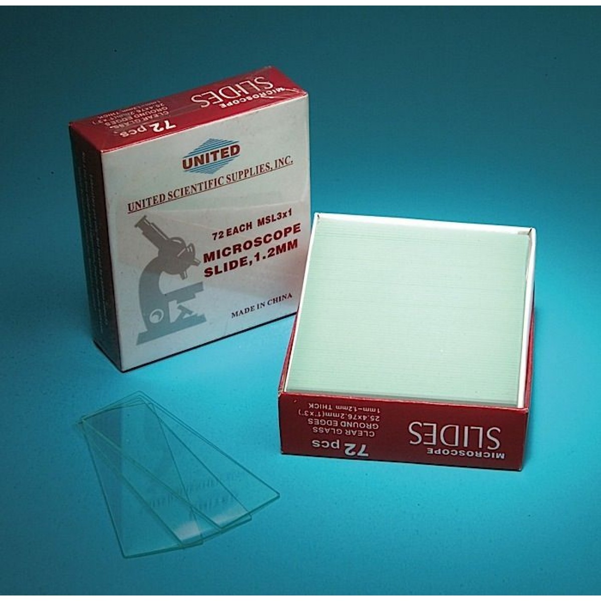 Plain Glass Microscope Slides Pre Cleaned Slide Making Slides Microscopy